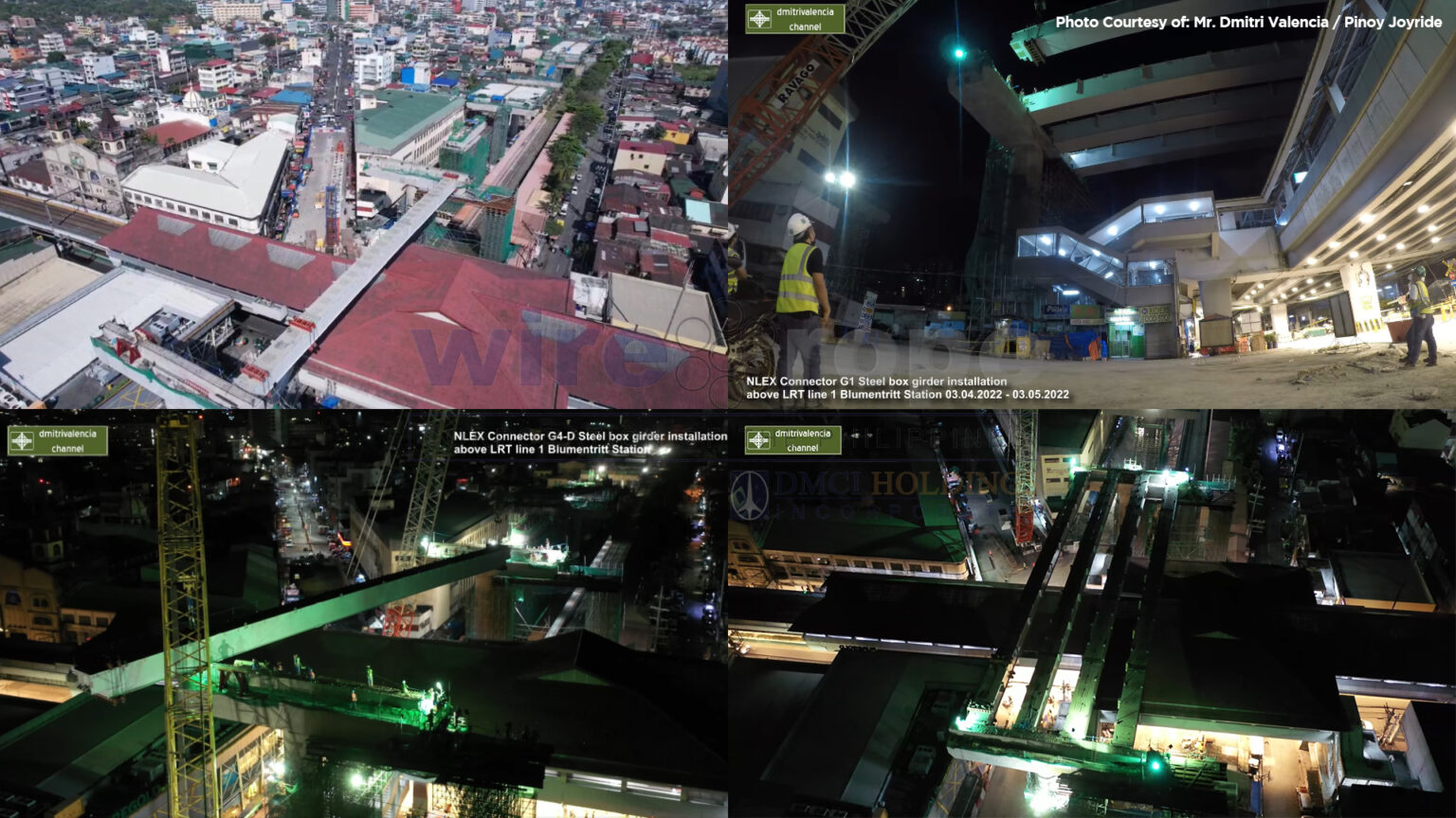 DMCI Raises Four 120-MT Steel Box Girders for NLEX-SLEX Connector Road ...